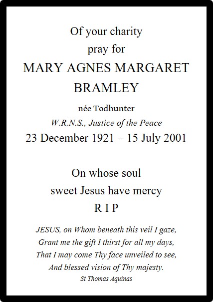 Prayer – Our Lady Of Perpetual Succour, Gillingham